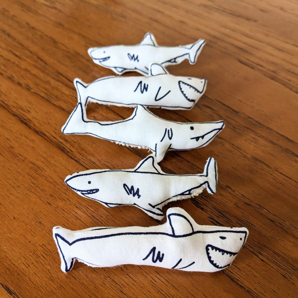 Sharks Four x 38mm Badge Pack – The Life of Sharks